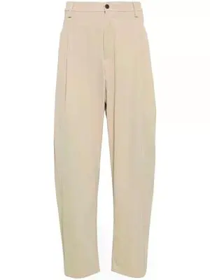 CROQUIS Pleat-detailing Chinos