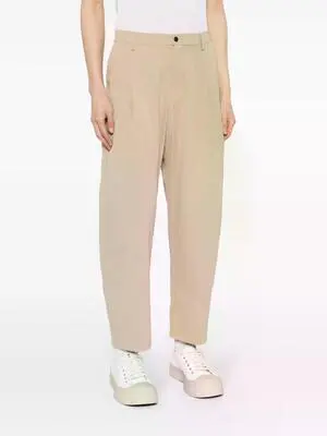 CROQUIS Pleat-detailing Chinos