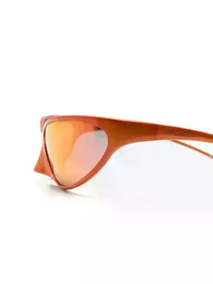 Balenciaga Metal Cat-eye Frame Sunglasses