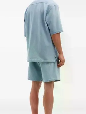 SAMSOE SAMSOE Short-sleeve Denim Shirt