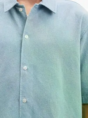 SAMSOE SAMSOE Short-sleeve Denim Shirt