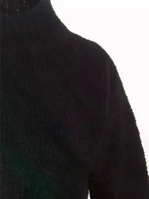 MIXIK Roll Neck Sweater With Fringe Detailing