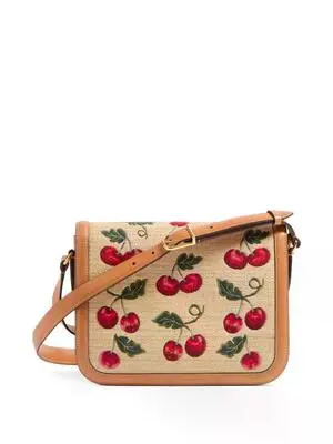 Valentino Garavani 9to5 Cherryfic Motif Shoulder Bag