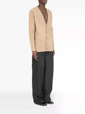 MAISON MARGIELA V-neck Wool Cardigan
