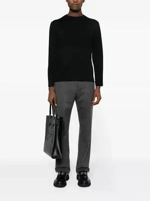 DELL'OGLIO Crew-neck Merino Wool Jumper