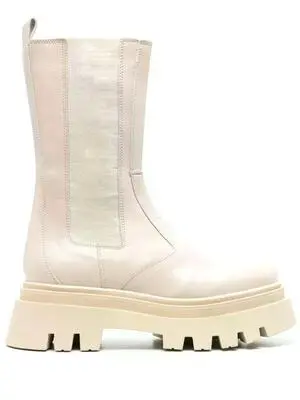 ALOHAS Chunky 55mm Leather Boots