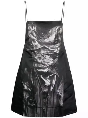 Y/project Compact-print Minidress