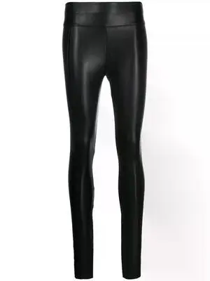 Wolford High-rise Faux-leather Leggings