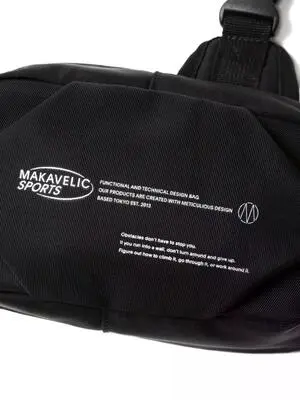 MAKAVELIC Logo-print Messenger Bag