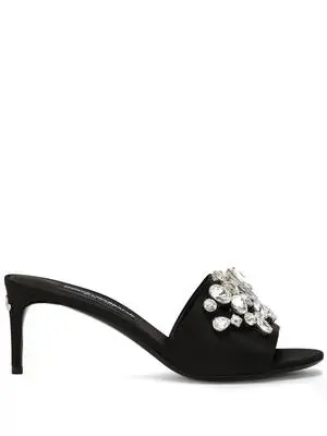 Dolce & Gabbana 60mm Crystal-embellished Mules