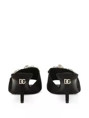 Dolce & Gabbana 60mm Crystal-embellished Mules