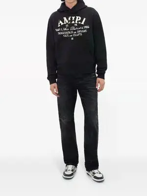 Amiri Logo-print Cotton Hoodie