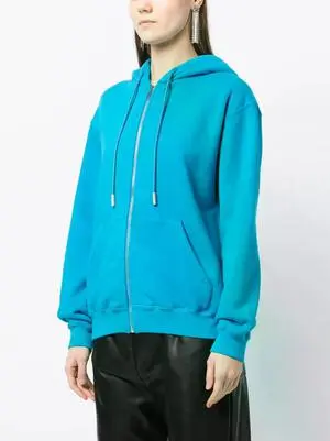 Off-White Diag-print Zip-front Hoodie