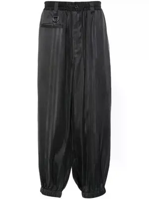 Y3 Striped Tapered Trousers