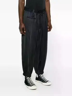 Y3 Striped Tapered Trousers
