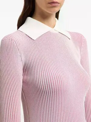 Gcds Ribbed Knit Cropped Sweater