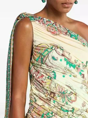 Etro Single-shoulder Maxi Dress