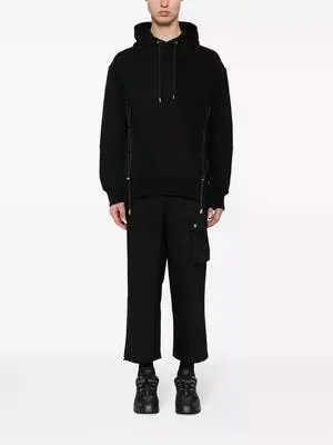 SPOONYARD Cropped Wide-leg Cargo Trousers