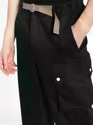 SPOONYARD Cropped Wide-leg Cargo Trousers