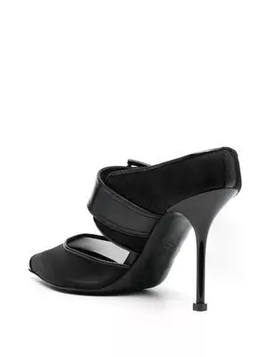 Alexander McQueen Punk Mesh Pointed-toe Mules