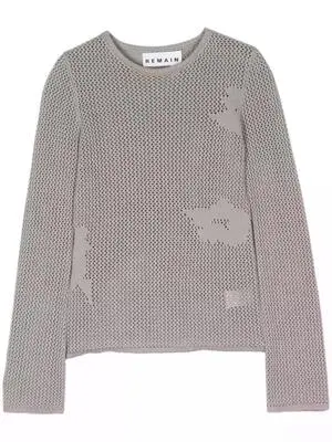 Remain Birger Christensen Heva Crochet-knit Jumper