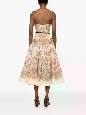 Zimmermann Crush Midi Dress