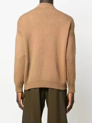 TEN C Mock-neck Knitted Jumper