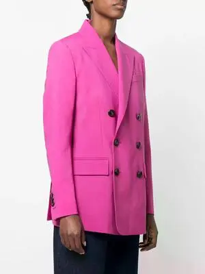 Dsquared2 Peak-lapel Double-breasted Blazer - Pink