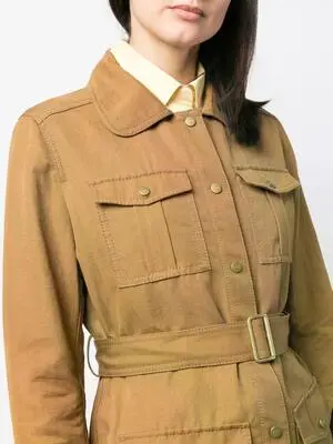FAY Belted Fitted Jacket