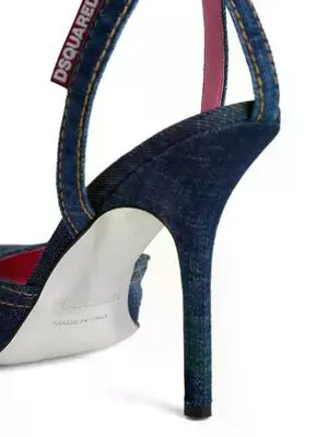 Dsquared2 100mm Pointed-toe Denim Pumps