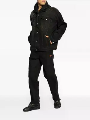 Adidas X 100 Thieves Logo-embroidered Jeans