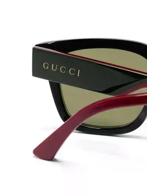 Gucci Oversize-frame Sunglasses