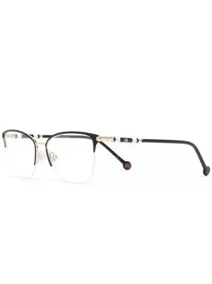 Carolina Herrera Semi-rimless Cat-eye Glasses