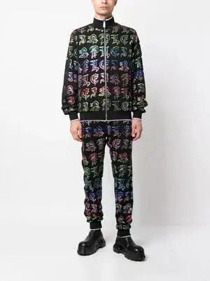 Philipp Plein Gothic Logo-print Tracksuit
