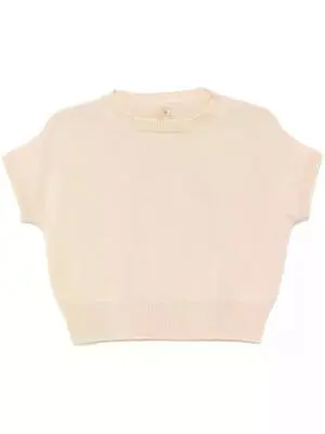 TEDDY CASHMERE Genova Top Neutrals