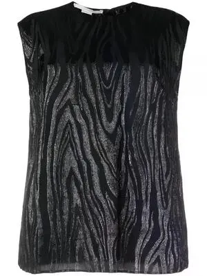 Stella McCartney Moire Effect Tank Top