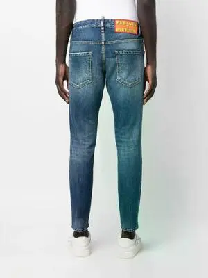 Dsquared2 Slim-cut Cropped Jeans