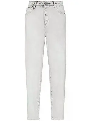 Philipp Plein Mom Fit Tapered Jeans