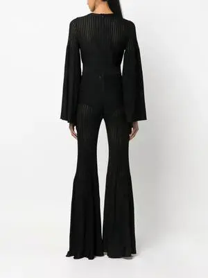 ANTONINO VALENTI Desiree Ribbed Flared-design Jumpsuit