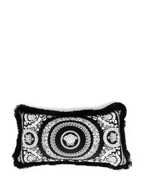 Versace Logo-patch Cushion
