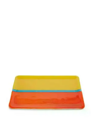 LES-OTTOMANS Murano Colour-block Tray