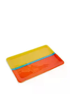 LES-OTTOMANS Murano Colour-block Tray