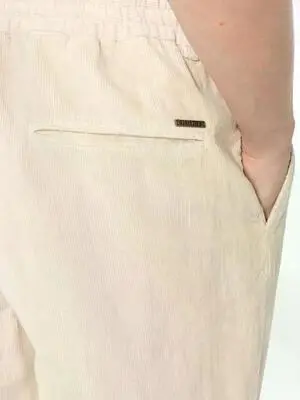 Peserico Drawstring-waist Corduroy Trousers - Neutrals
