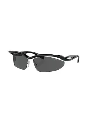 Prada Geometric-frame Sunglasses