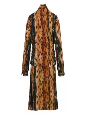 Balenciaga Knotted Midi Dress