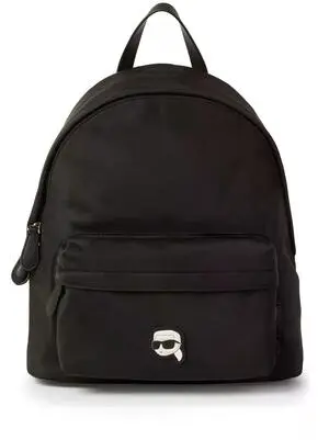 Karl Lagerfeld Ikon Appliqué-detail Backpack