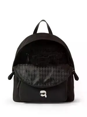 Karl Lagerfeld Ikon Appliqué-detail Backpack