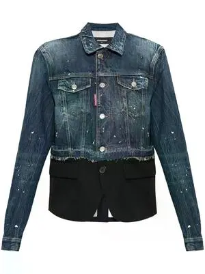 Dsquared2 Logo-patch Cotton Jacket