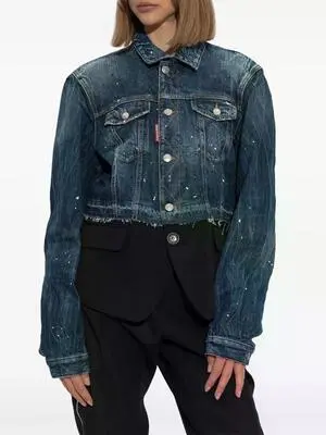 Dsquared2 Logo-patch Cotton Jacket
