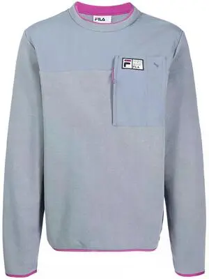 FILA Recycled Cotton-blend Sweatshirt - Grey